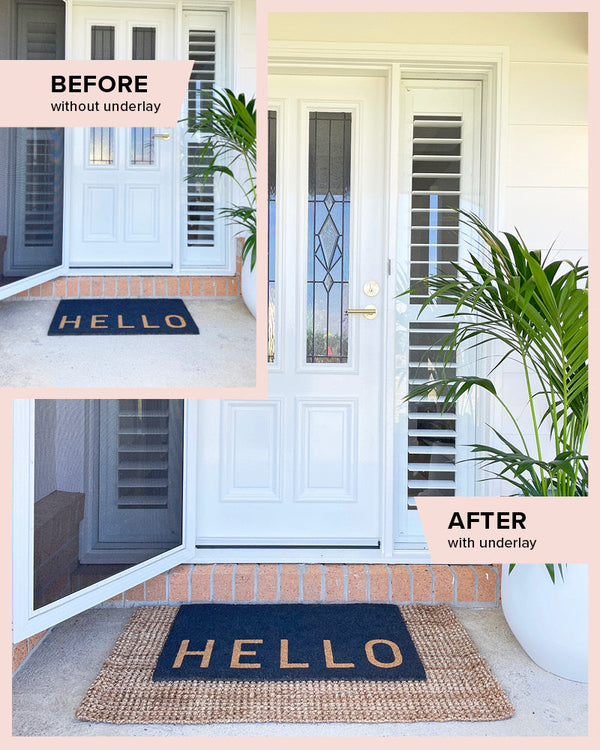 Natural Jute Underlay - The Decor House