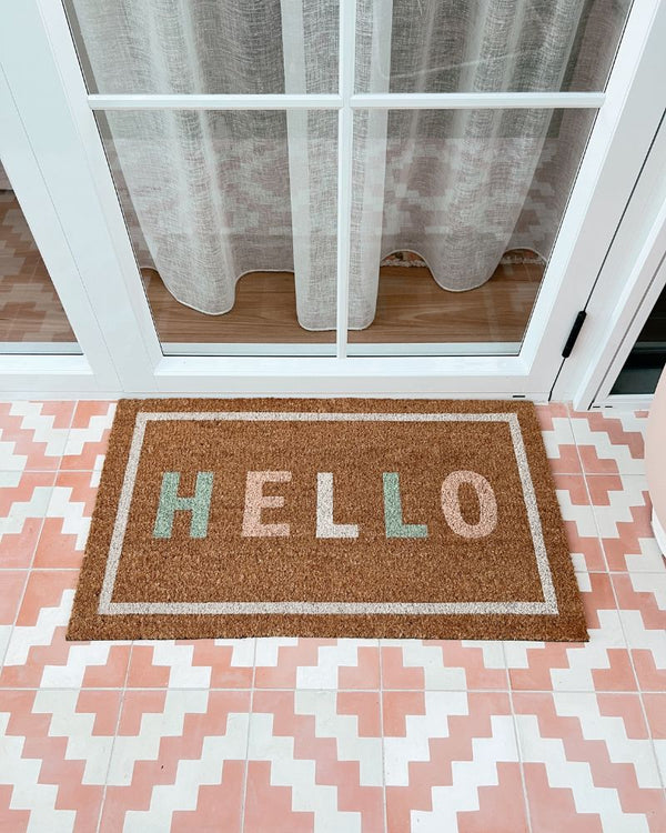 Pastel Hello Mate - The Decor House