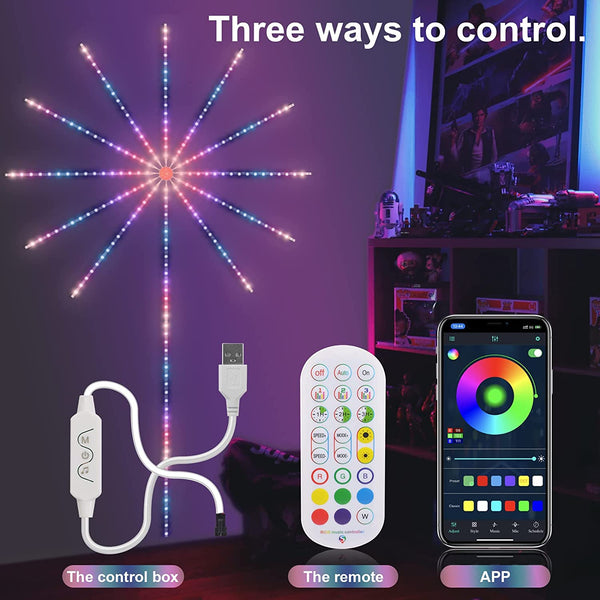 Firework LED Light Strip - The Decor House
