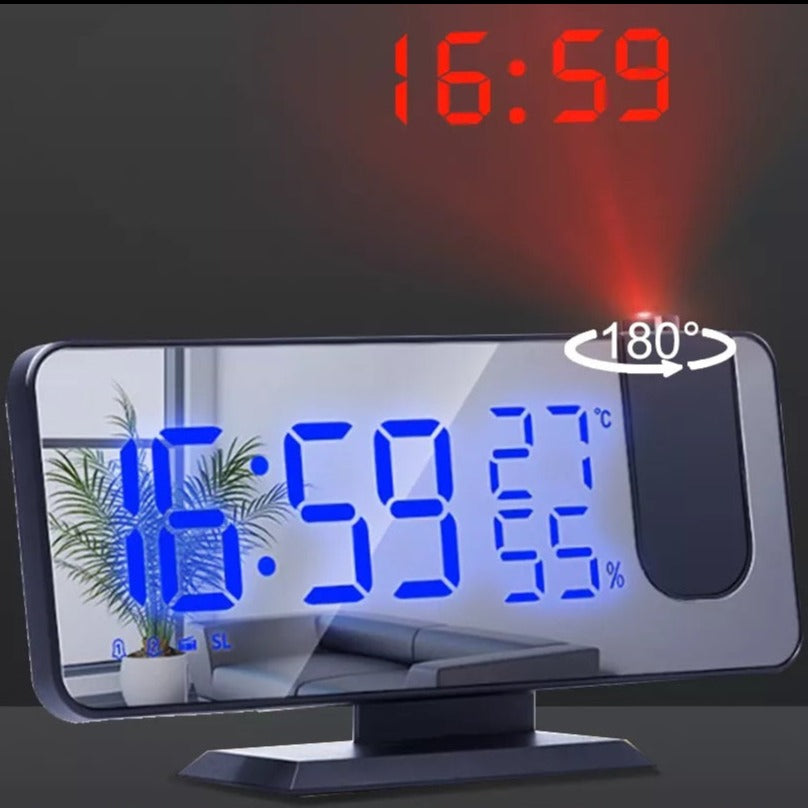 LED Projection Alarm Clock – The Decor House