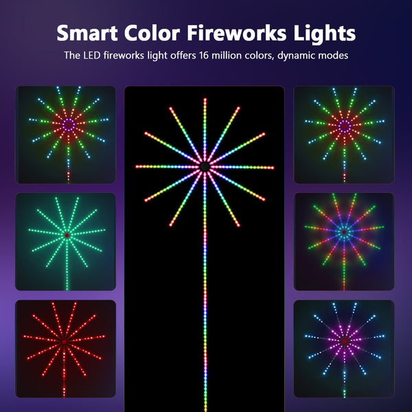 Firework LED Light Strip - The Decor House