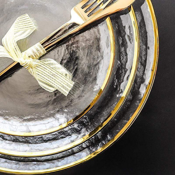 Glass Pearl Plates - The Decor House