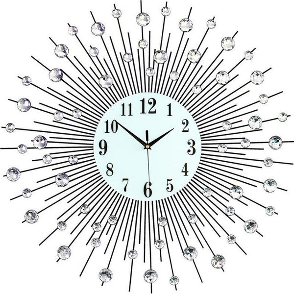 Striking Diamond Wall Clock - The Decor House