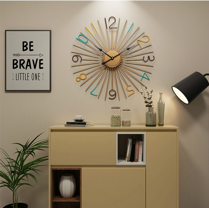 Spiked Wall Clock – The Decor House