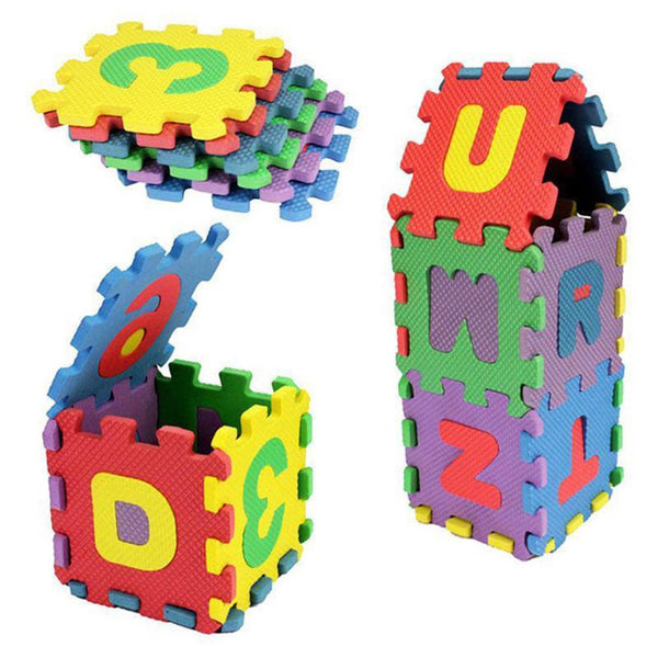 Mini Alphabet Foam Puzzle - The Decor House