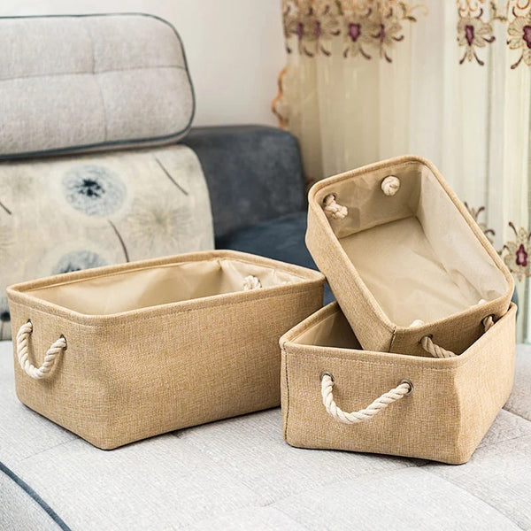 Linen Storage Boxes - The Decor House