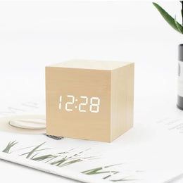 LED Cube Alarm Clock – The Decor House