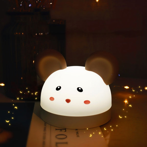 Mouse LED Night Light and Alarm Clock - The Decor House