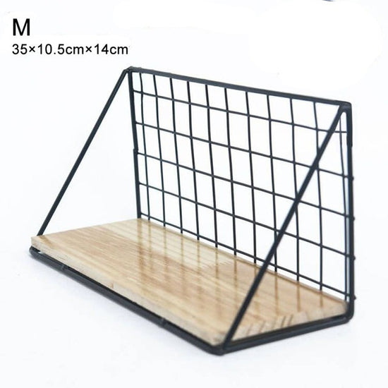 Checked Hanging Shelf – The Decor House