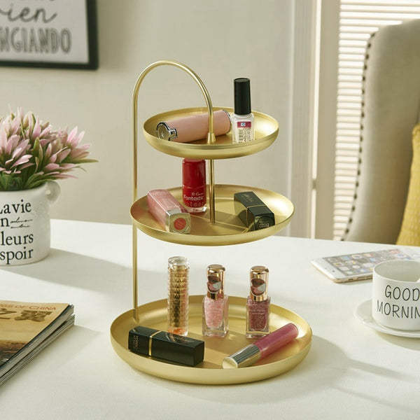 Golden Round Display - The Decor House